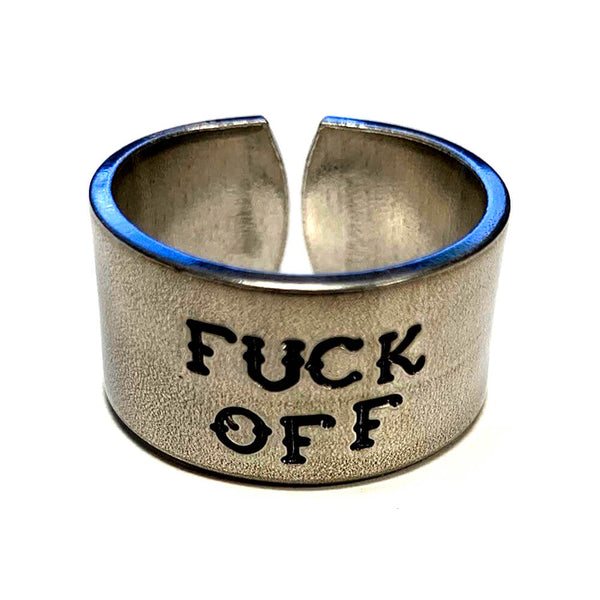F*** Off Ring – ChangeTheRef.org